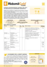 RIDOMIL GOLD R LIQUIDO - Agrofarmaci - Fitogest